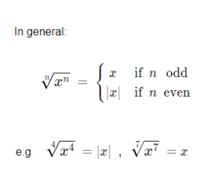 Properties of Radicals, Simplifying Radicals - LearnerMath.com